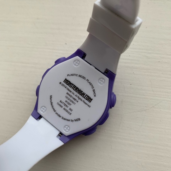 monster high | Accessories | Pink Purple Girls Monster High Skull Watch ...